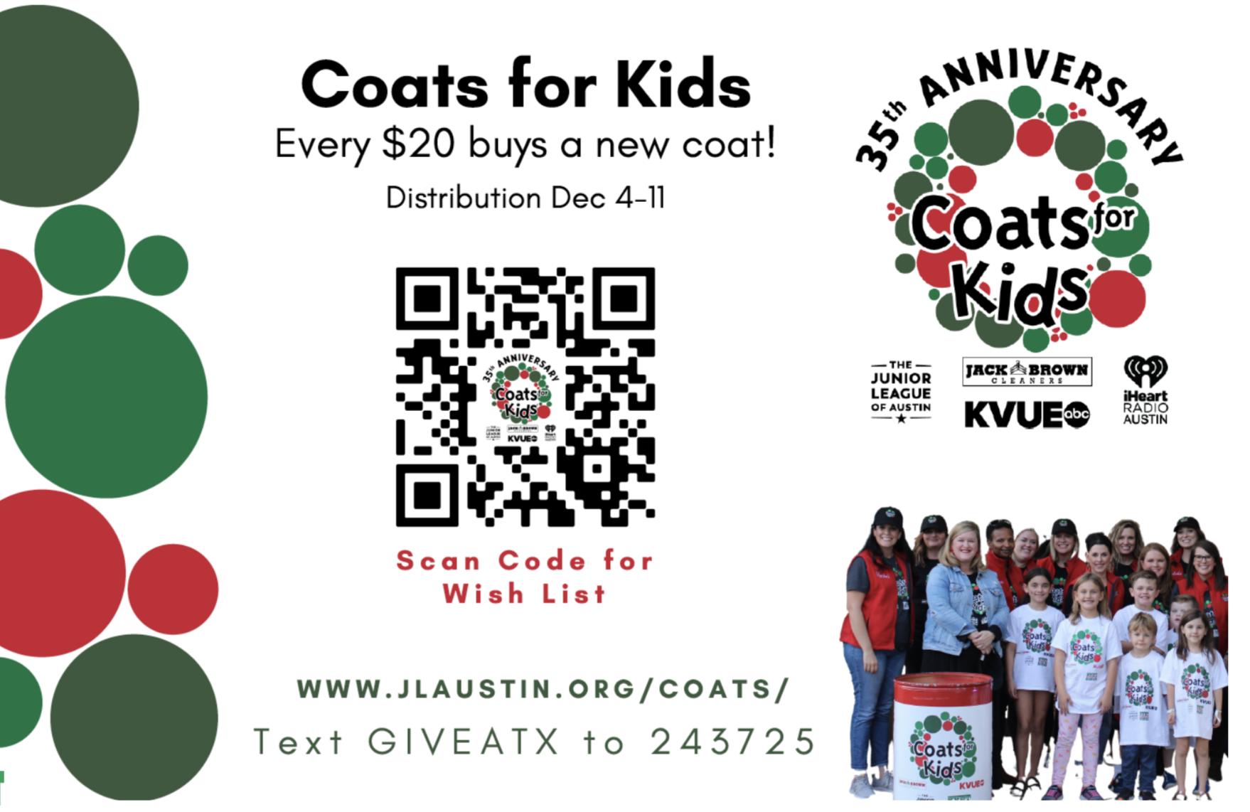 The Joy of Coats for Kids – Junior League of Austin